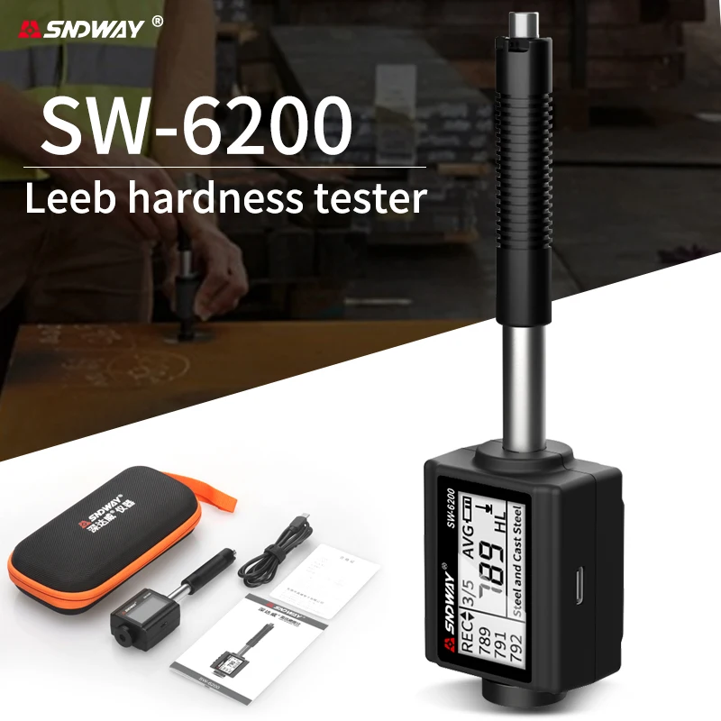 SNDWAY-Mini-Digital-Hardness-Tester-SW-6200-Units-For-Hrc-Hrb-Hb-Hl-Hv ...