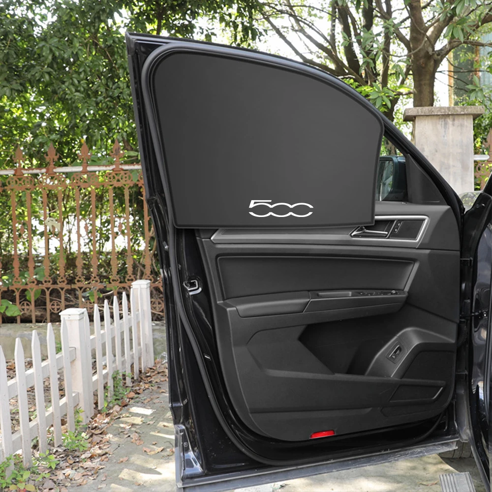 Magnetic-Car-Side-Window-Sunshade-Cover-Front-Rear-Sun-Visor-Curtain ...