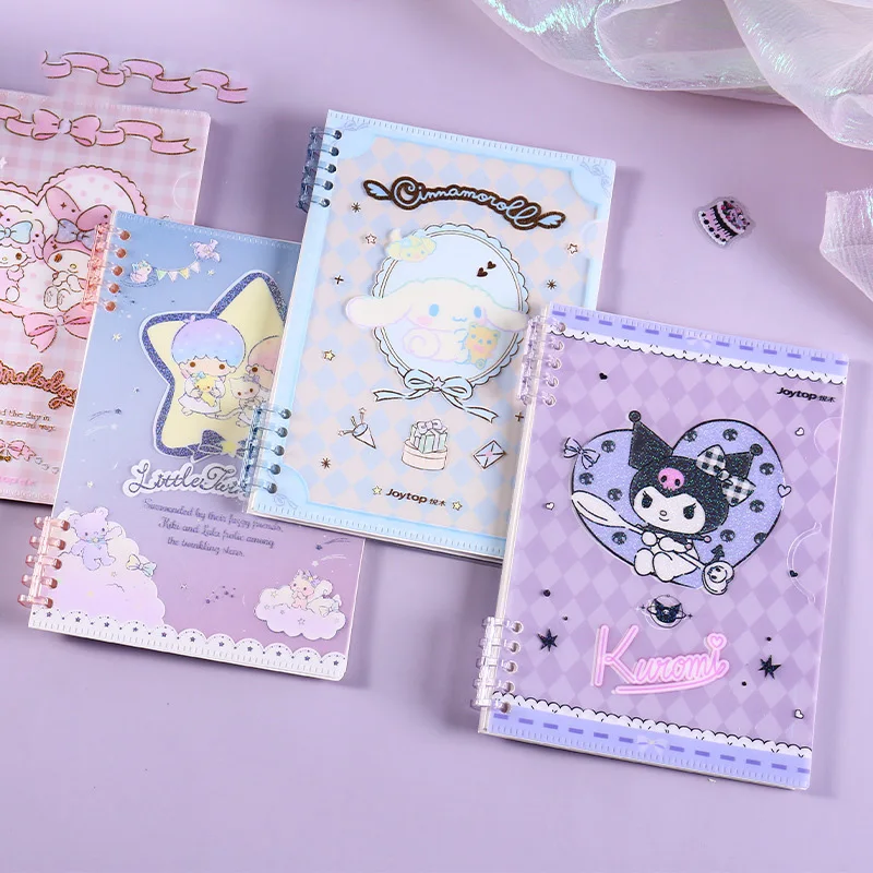 Kawaii Sanrios Notebook My Melody Kuromi Cinnamoroll Cute Cartoon ...