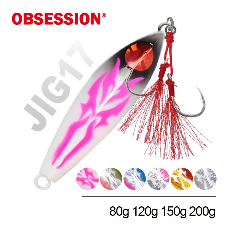 OBSESSION-Jap-o-Casting-Slow-Pitch-Metal-Jig-Shore-Slow-Jigging-Isca-De ...