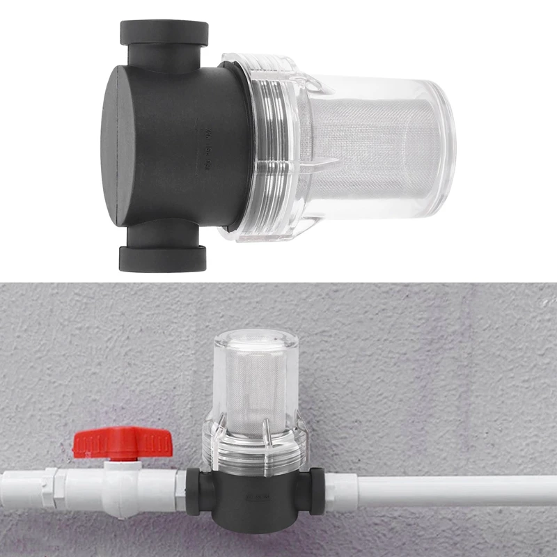 Car Washing Filter 1/2 Inch Inline Mesh Strainer Water Pump Irrigation ...