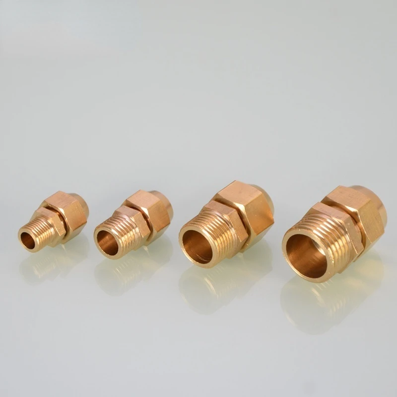 Pipe Fittings Outer wire flaring direct copper pipe expansion 1/8IN 1 ...