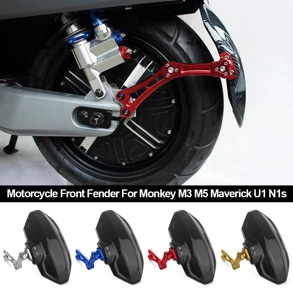 Universal Motorcycle Mudguard Rear Fender Extension Splash Pad CNC ...
