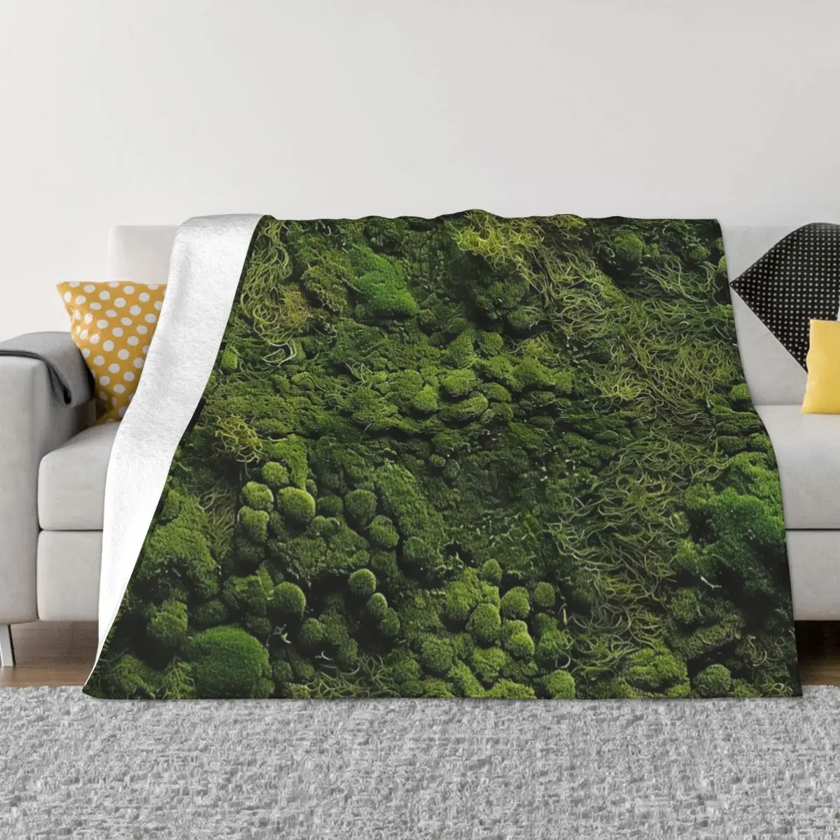 Cobertor-de-frescura-natural-de-musgo-Colcha-na-cama-Capa-de-sof ...