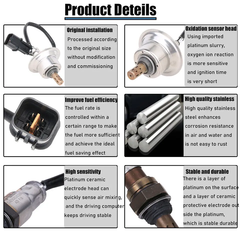 Oxygen Sensor Original GoSens 098 Oxygen Sensor For Hyundai For Kia OE ...