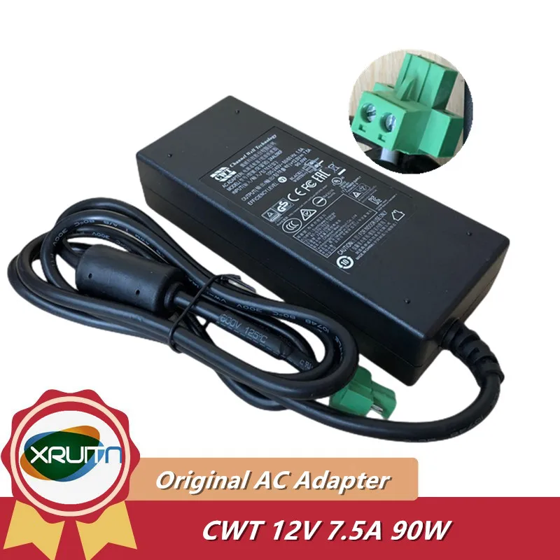 Genuine-Channel-Well-Technology-CWT-2AAL090F-90W-12V-7-5A-Monitor-Power ...