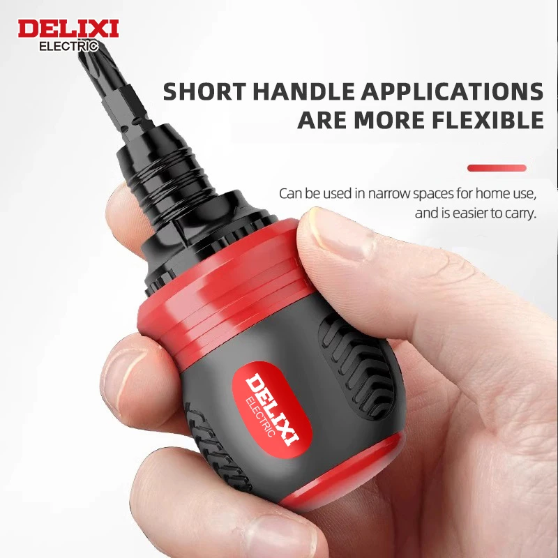 Screwdriver Set of 13 Pieces, Ratchet Set, Multi-functional Cross and ...