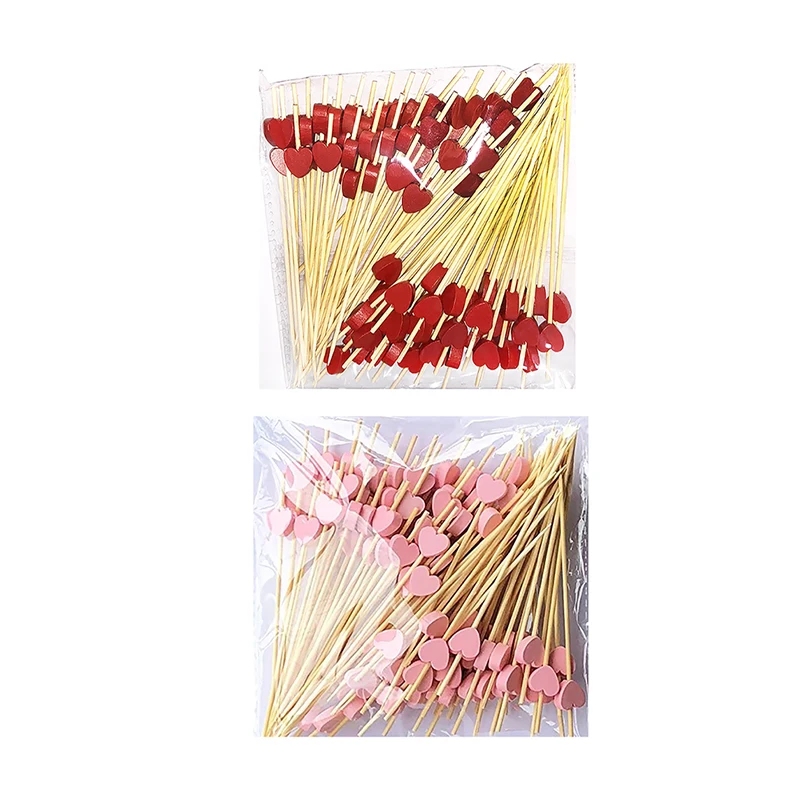 Cocktail-Sticks-100-Counts-Toothpicks-Party-Supplies-Frill-Finger-Food ...