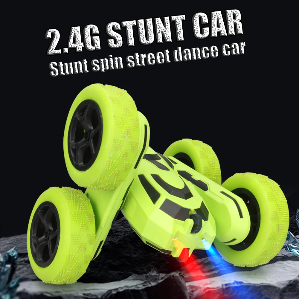 RC Car Stunt Double Sided Flip 2.4G Remote Control Car 3D Degree ...