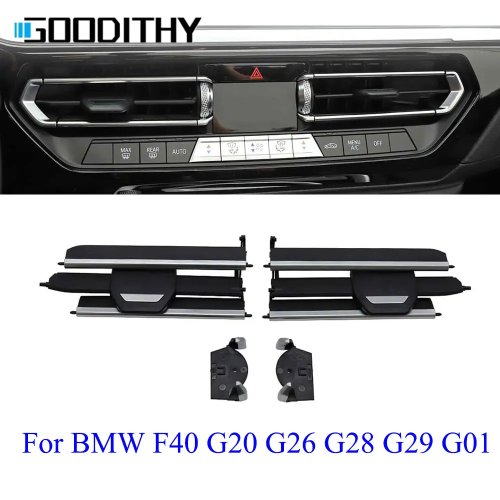 Dash Front Middle Air Conditioner AC Vent Outlet Grille Slide Clip ...