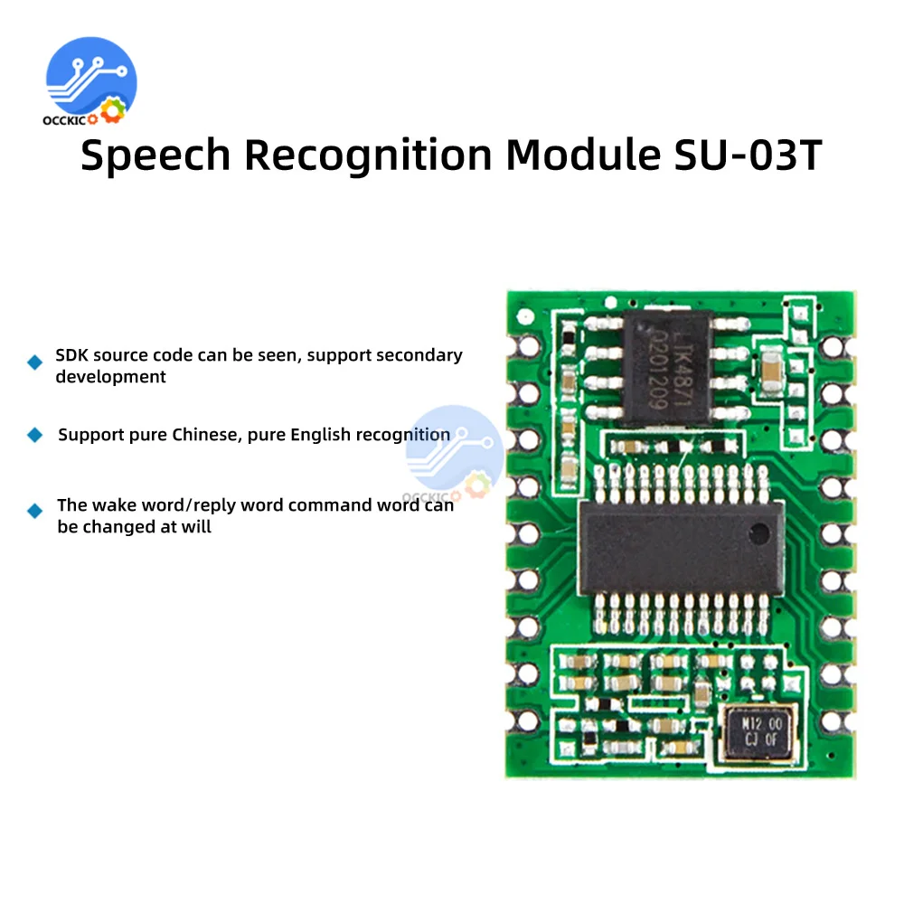AI Intelligent Speech Recognition Module Offline Speech Control Speech ...