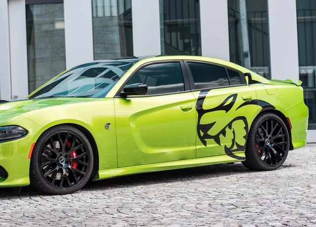Hellcat SRT Sticker Tribal Dodge Challenger Charger, 45% OFF