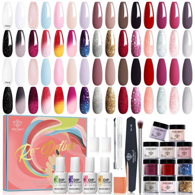 modelones dip powder color chart Modelones dip powder color chart