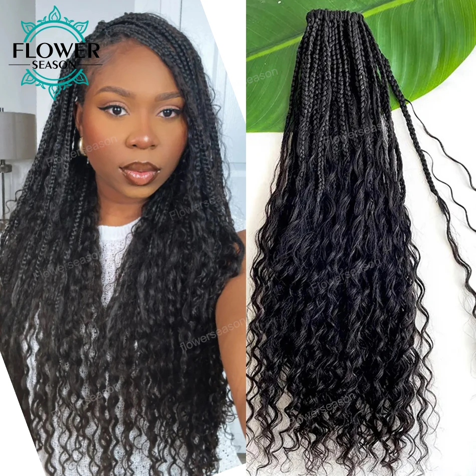 Box Braids With Human Hair