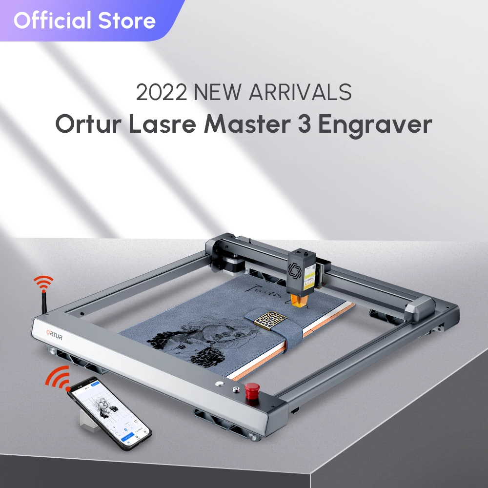 2022 New Ortur Master 3 Laser Engraver Smart Cutting Machine Desktop ...
