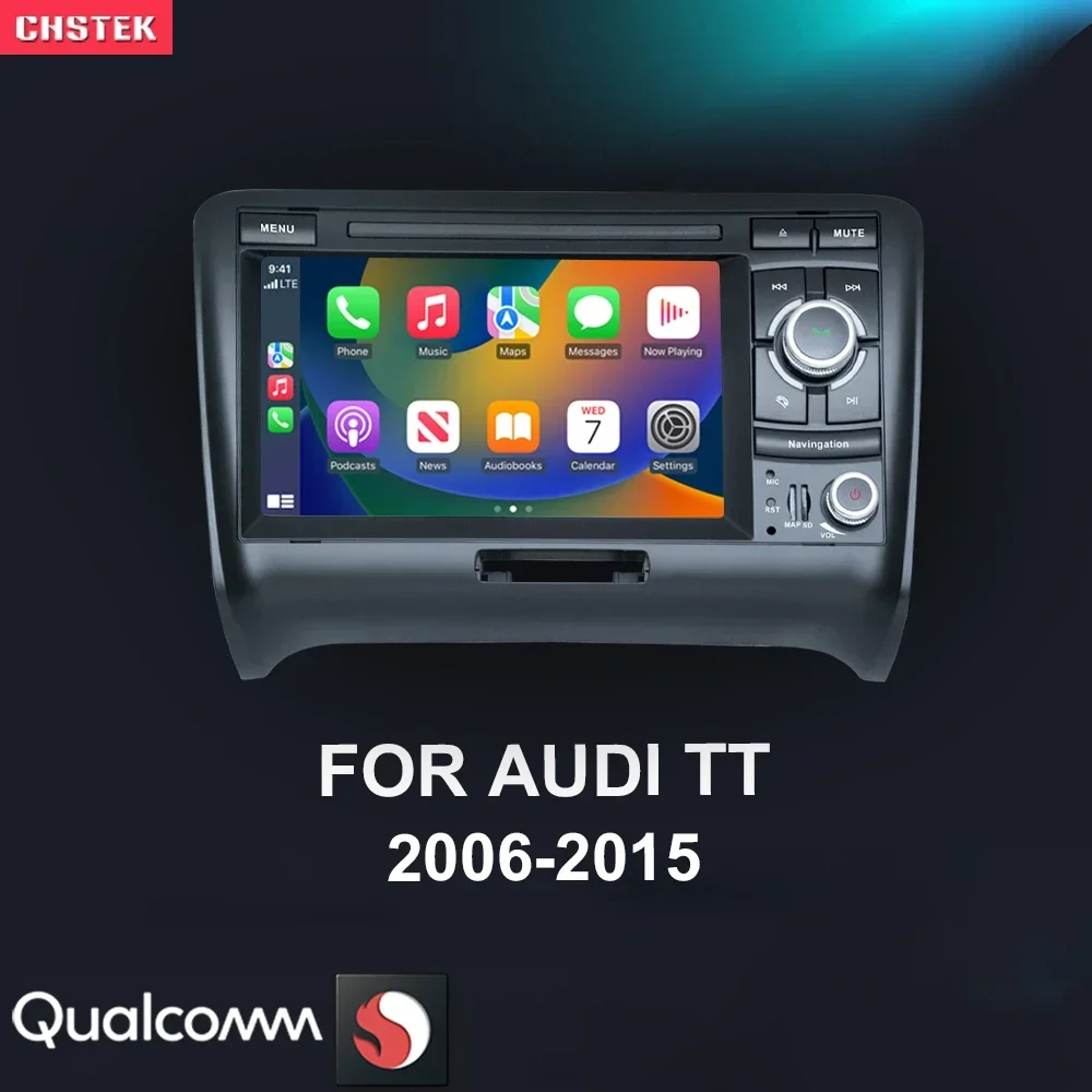 CHSTEK-Android-13-Car-Radio-Carplay-Navigation-For-Audi-TT-8J-2006-2015 ...