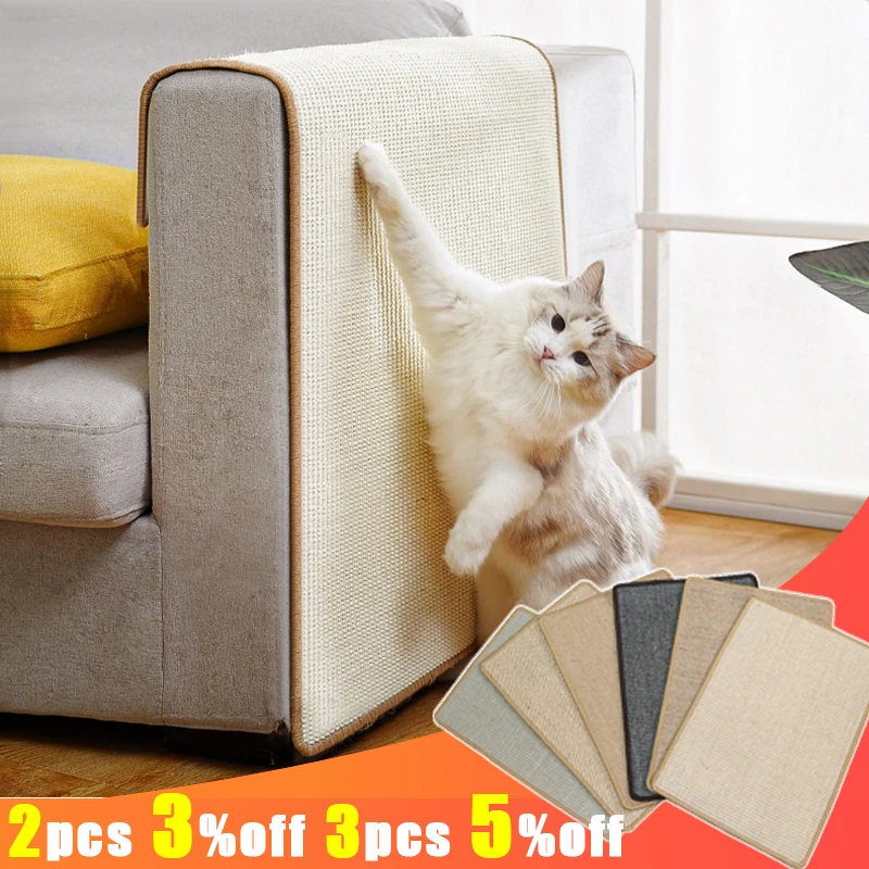 Kat Scratcher Sisal Mat Board Cat Scratch Voor Scherpen Nagels Schraper ...