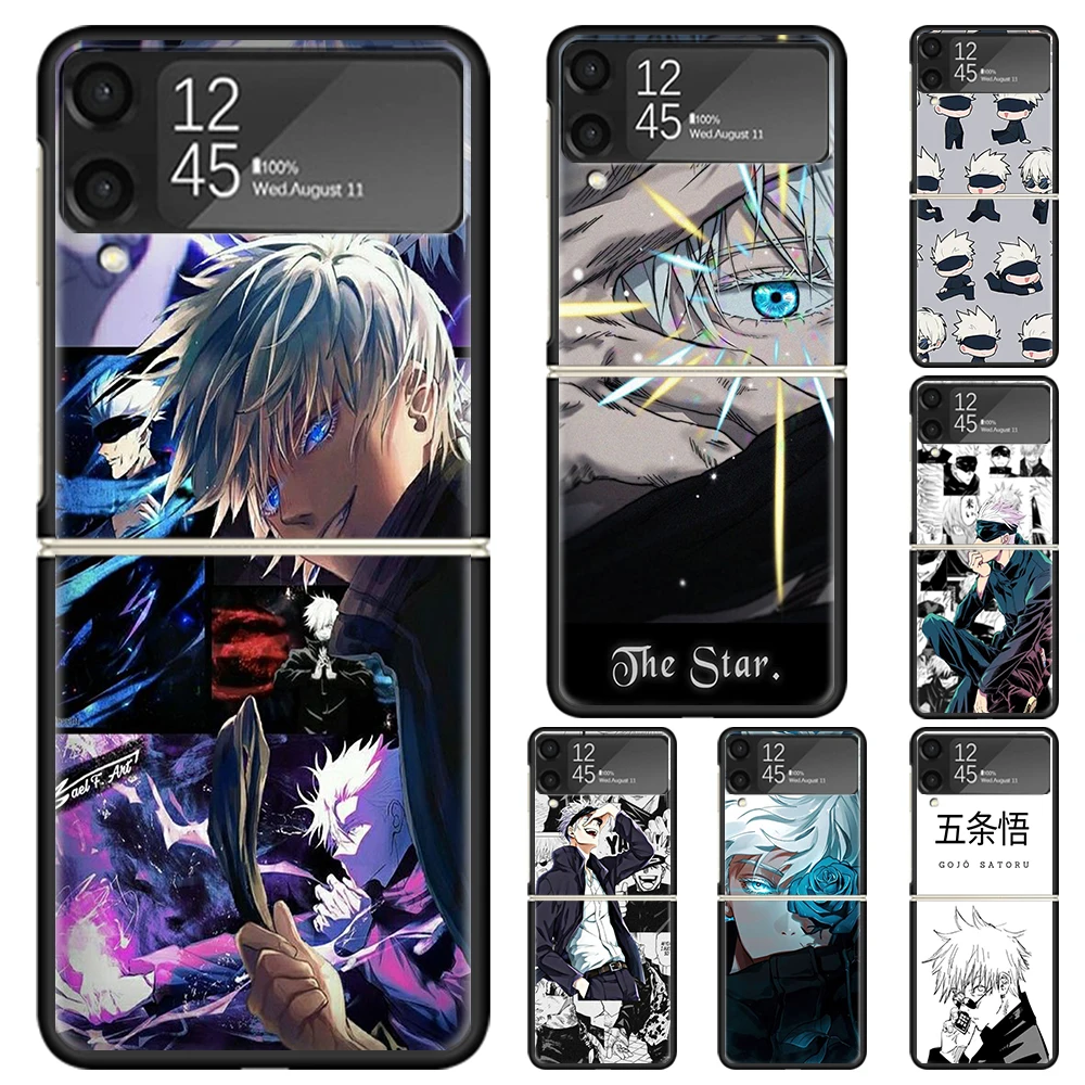 Jujutsus-Gojo-Satoru-Hard-PC-Phone-Case-For-Samsung-Galaxy-Z-Flip-6-5-4 ...