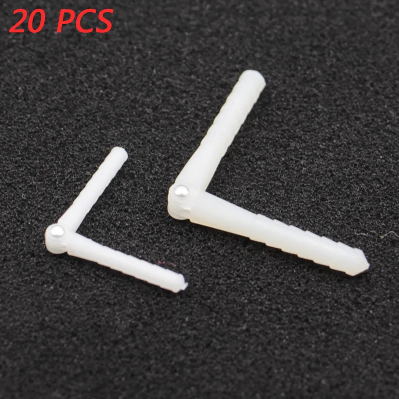 20pcs Pin Hinge Loose Leaf Needle Loose Leaf Hinge DIY Model Making Toy ...