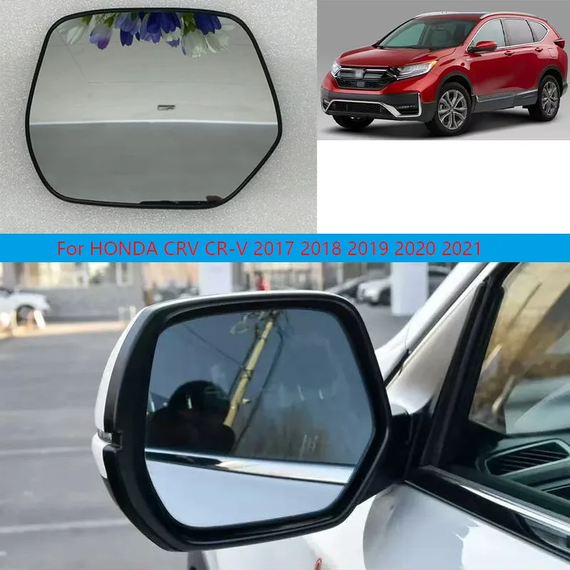 For HONDA CRV CR-V 2017 2018 2019 2020 2021Car Wide Angle Heated Mirror ...