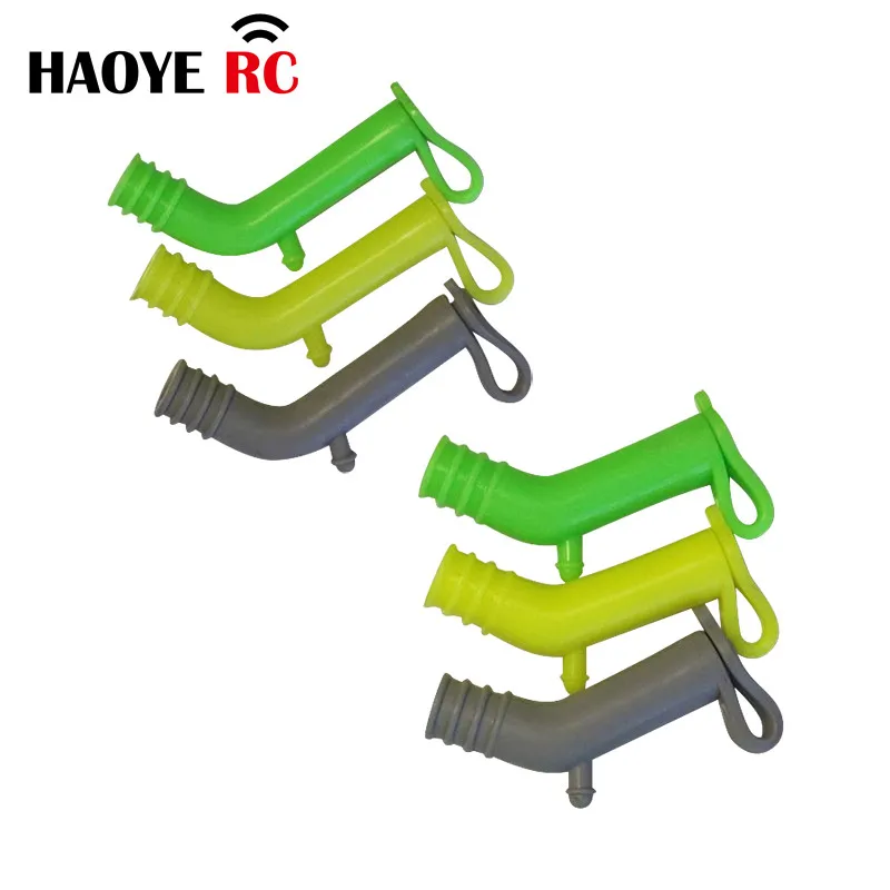 Haoye-Engine-Exhaust-Extension-Pipe-Silicone-End-Deflector-With-Cap-For ...