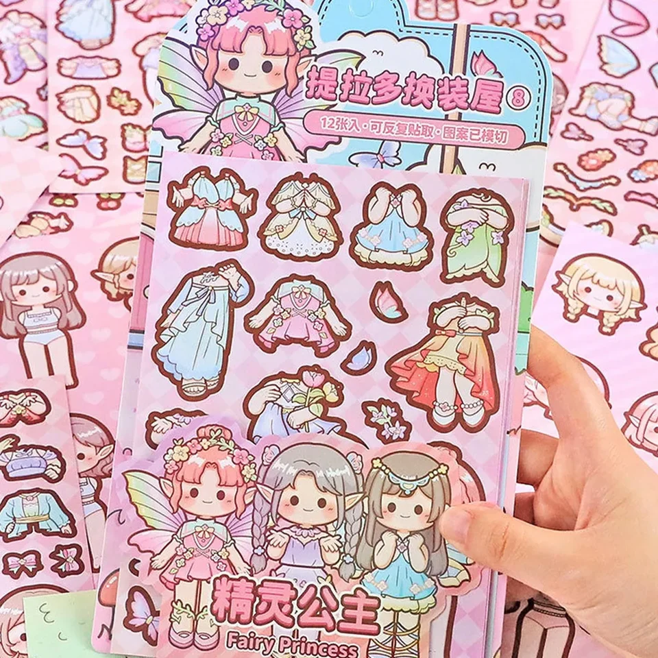 Large Vinyl Stickers 24Pcs Super Cute Anime Stickers Pack - 8 Awesome ...