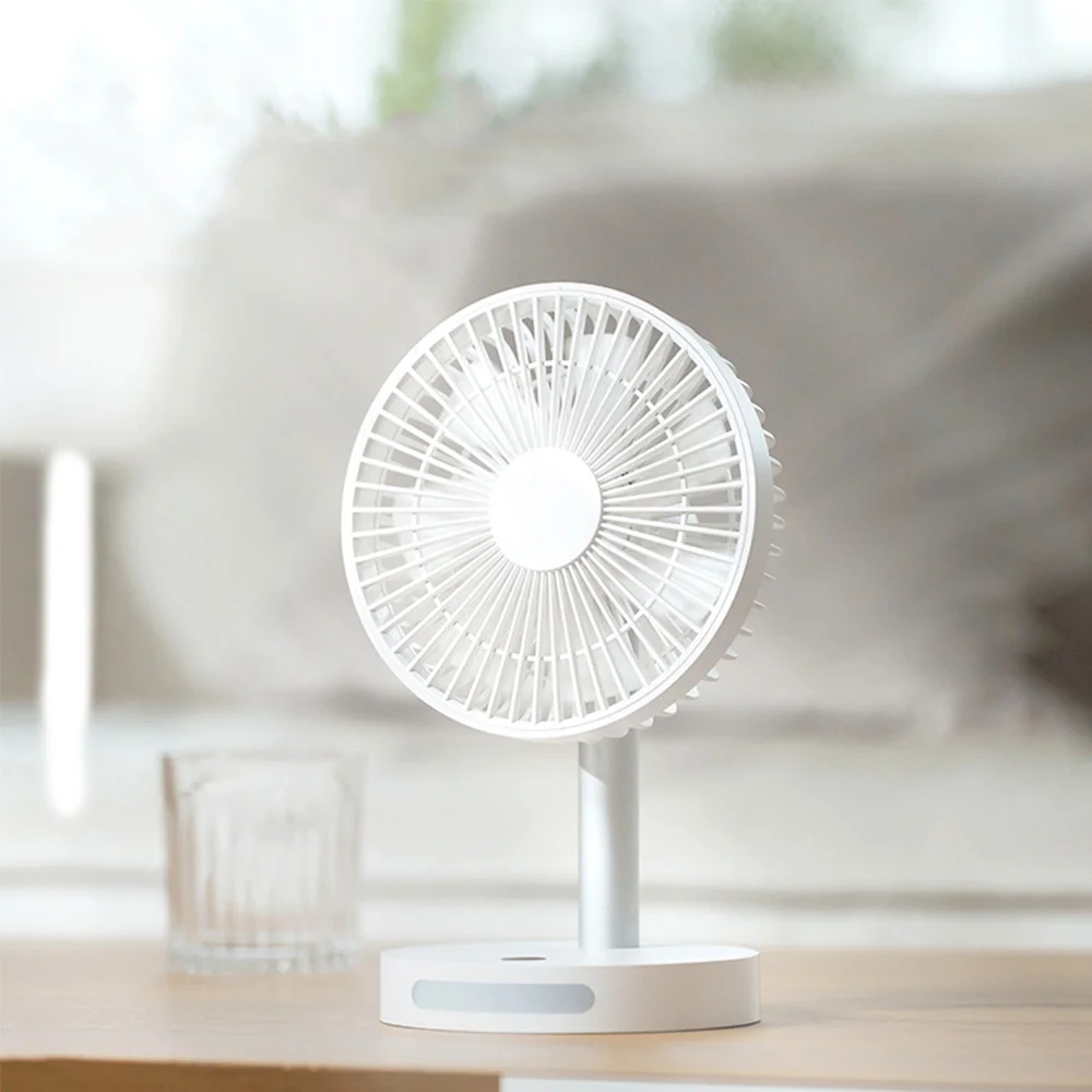 Mini-USB-Rechargeable-Table-Fan-5-Speeds-Portable-Desktop-Table-Air ...