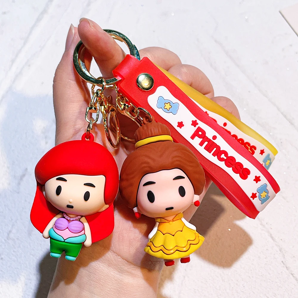 Disney-Frozen-Princess-Alsa-Anna-Olaf-Pendant-Keychain-Cartoon-Cute ...