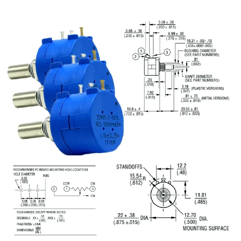 Precision-Multi-turn-Adjustable-Potentiometer-Resistance-3590S-2-102L ...