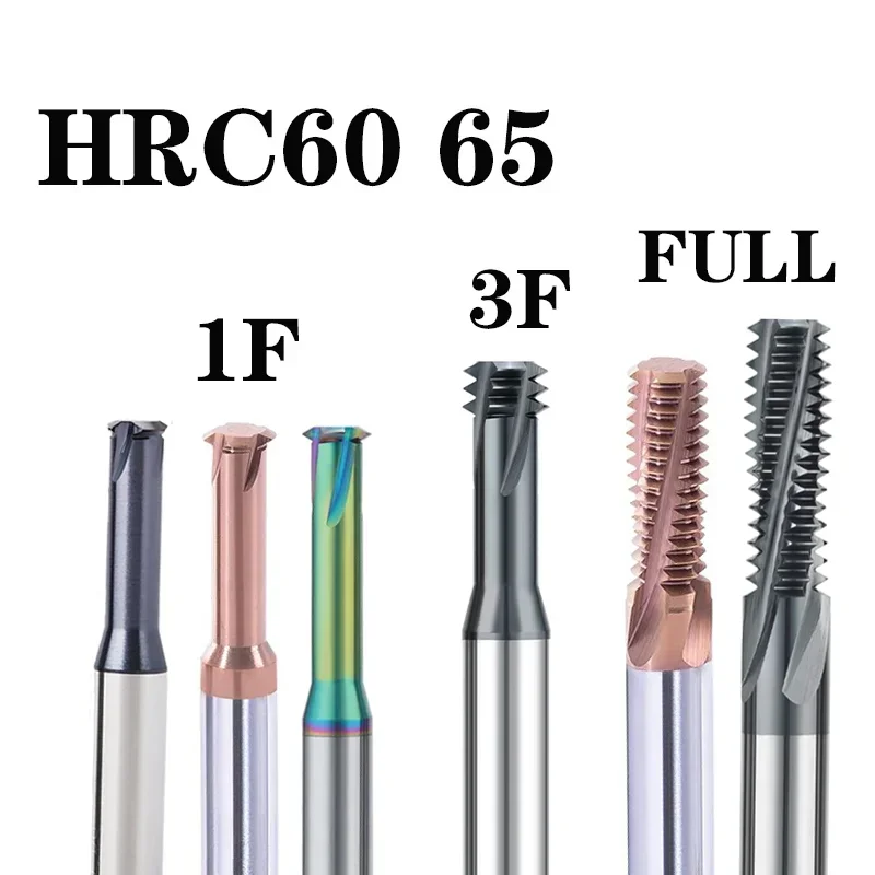 CNC-Carbide-Single-Tooth-Thread-Milling-cutter-1-3-Full-Tooth-M1-2-M1-6 ...