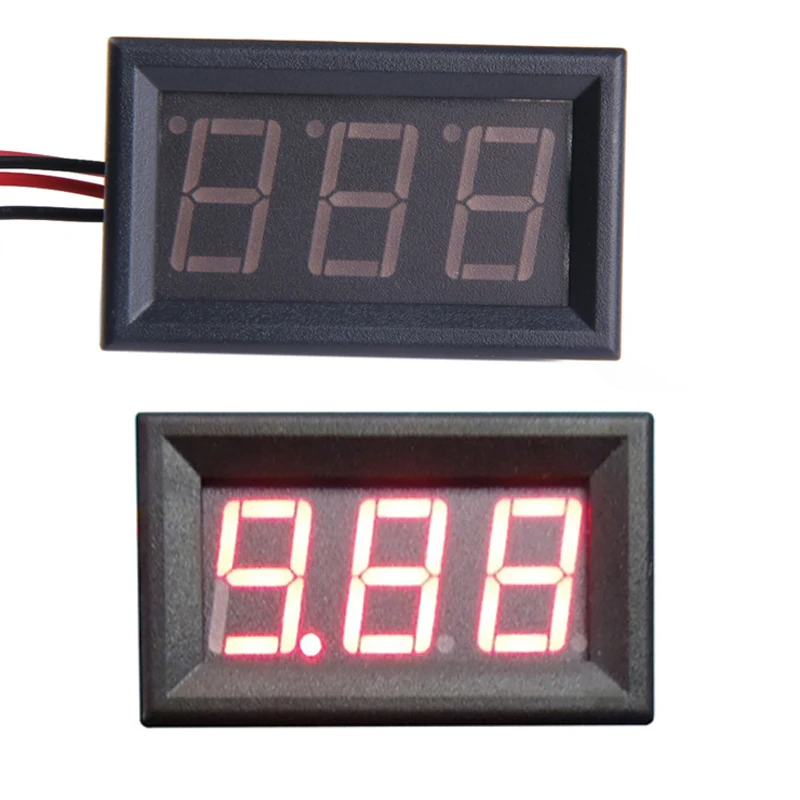 Amperimetro-Digital-DC-Ammeter-20A-Red-LED-Ampere-Meter-Panel-Amp-Meter ...