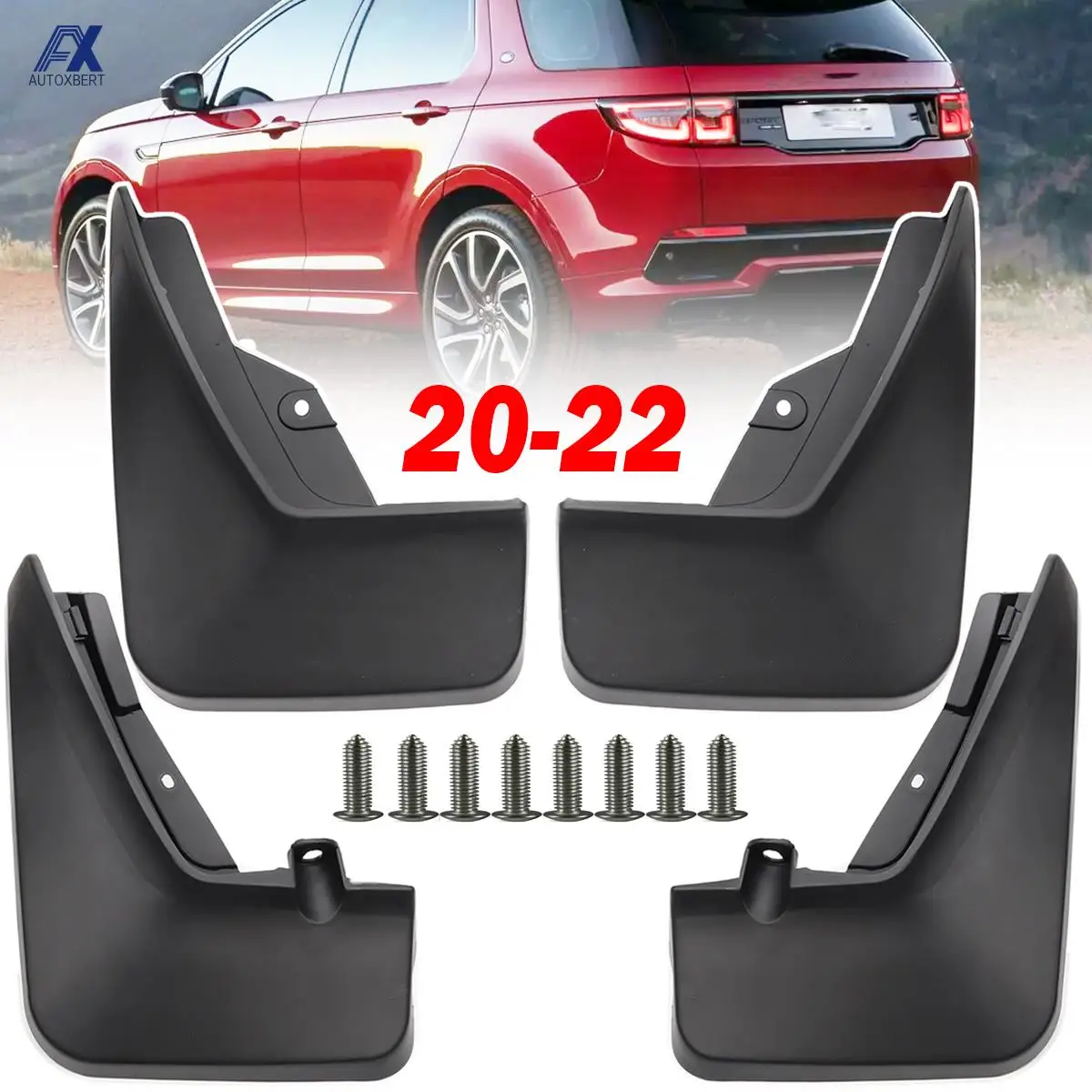 Set-of-4pcs-Car-Molded-Splash-Guards-Mud-Flaps-For-Land-Rover-Discovery ...