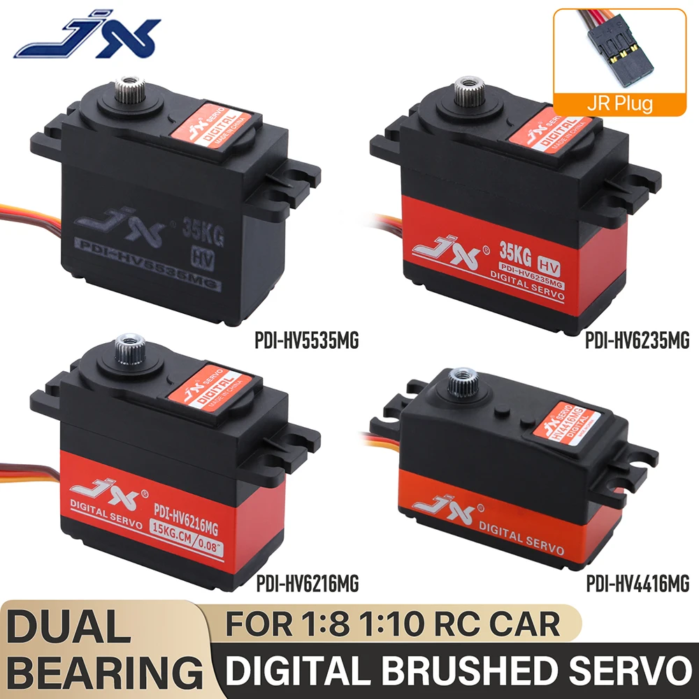 JX RC Servo Digital Core Servo Brushed High Torque Metal Gear Digital ...