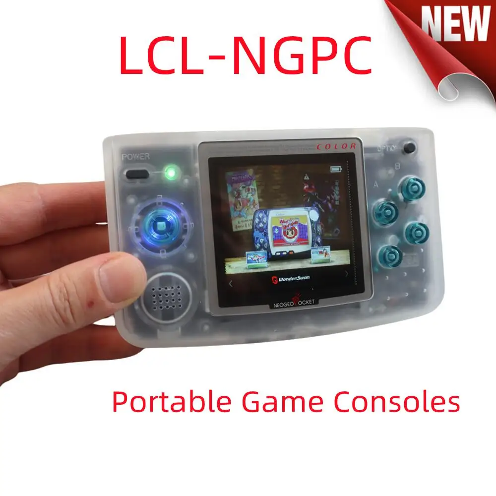2024-LCL-NGPC-Retro-para-consola-de-videojuegos-Gameboy-para-SNK-NGPC ...