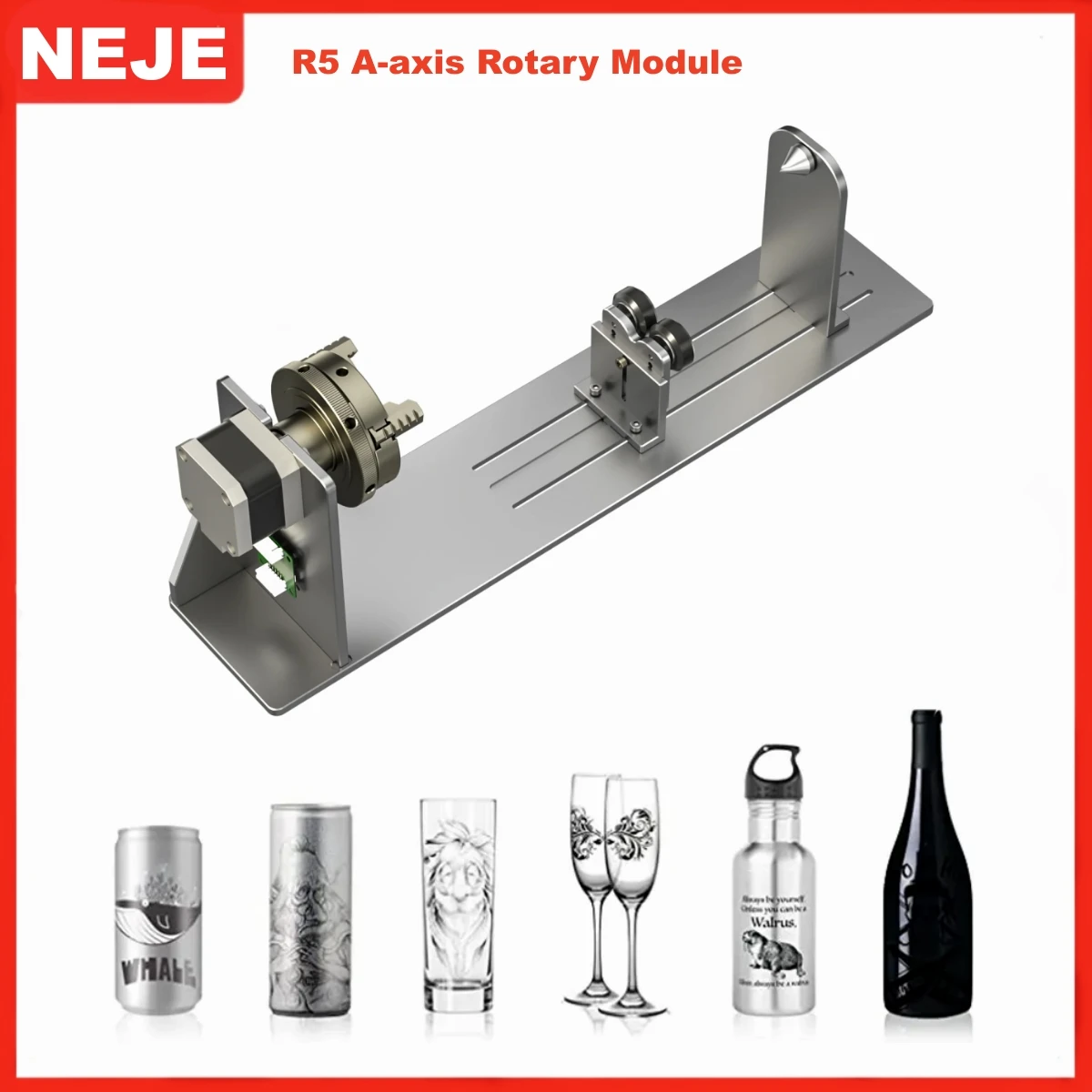 NEJE-R5-A-axis-Rotary-Module-Cylindrical-Cans-Cylinders-Rotary-Table ...