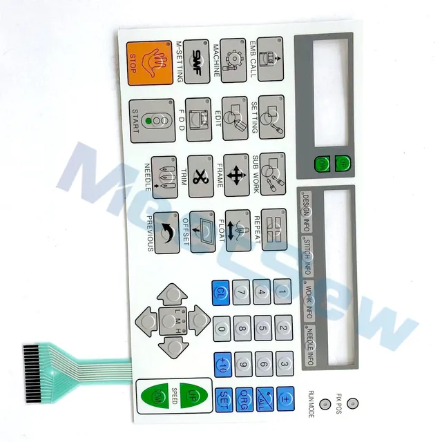 Original Sunstar SWF Keypad Membrane Switch – Wholesale Computer ...