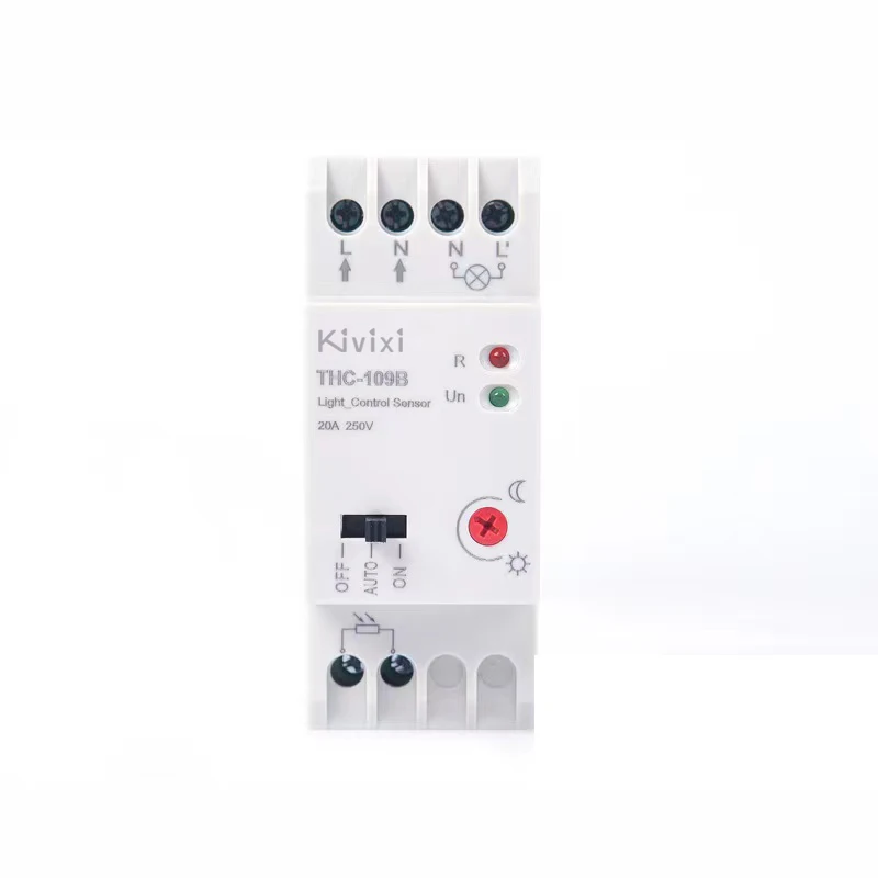 Automatic Auto On Off Photocell Street Light Switch 220V 50-60HZ 16A ...