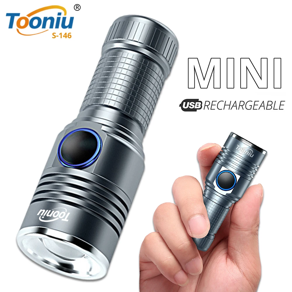 Super-Bright-Mini-LED-Flashlight-Torch-Waterproof-Lantern-3-Modes ...
