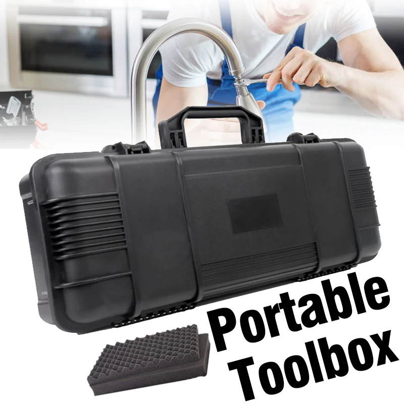 Large-Tool-Box-Suitcase-Tools-Storage-Box-with-Sponge-Portable ...