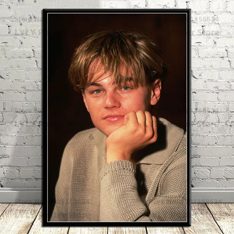 Young Leonardo Dicaprio Poster