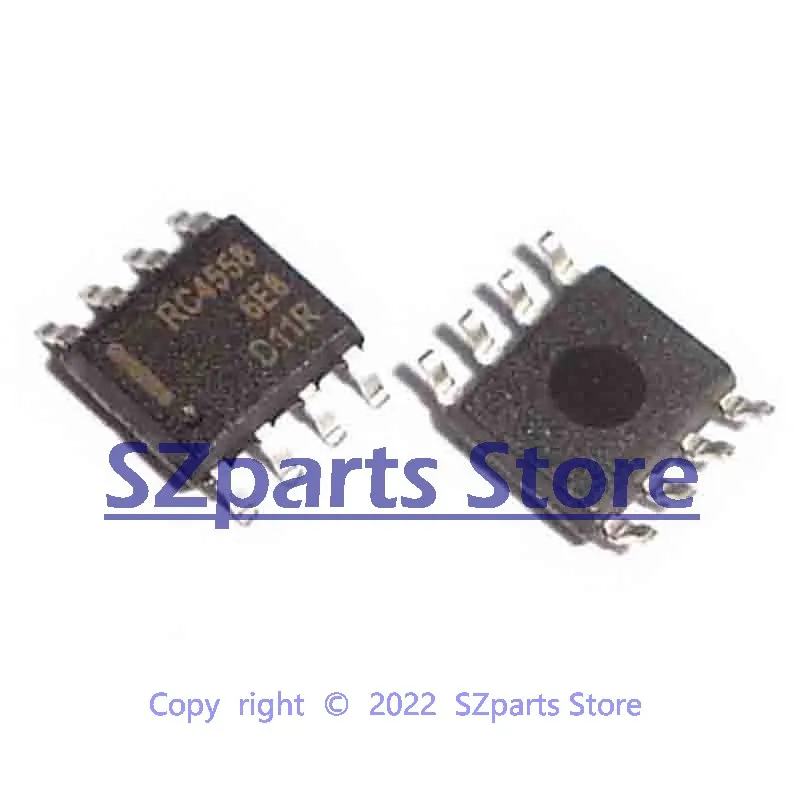 New-Original-RC4558DR-SOP-8-RC4558-RC4558D-RC4558DRG4-Dual-30-V-3-MHz ...
