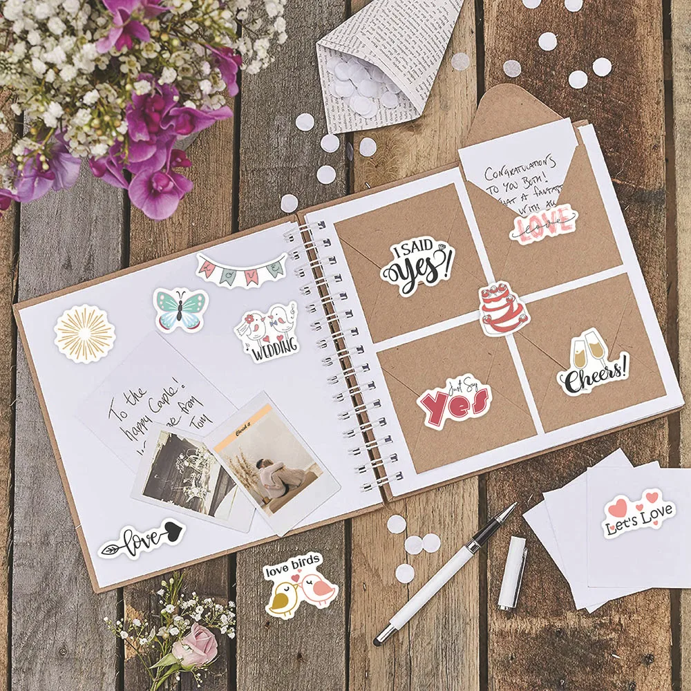 Vintage Wedding Scrapbook Ideas