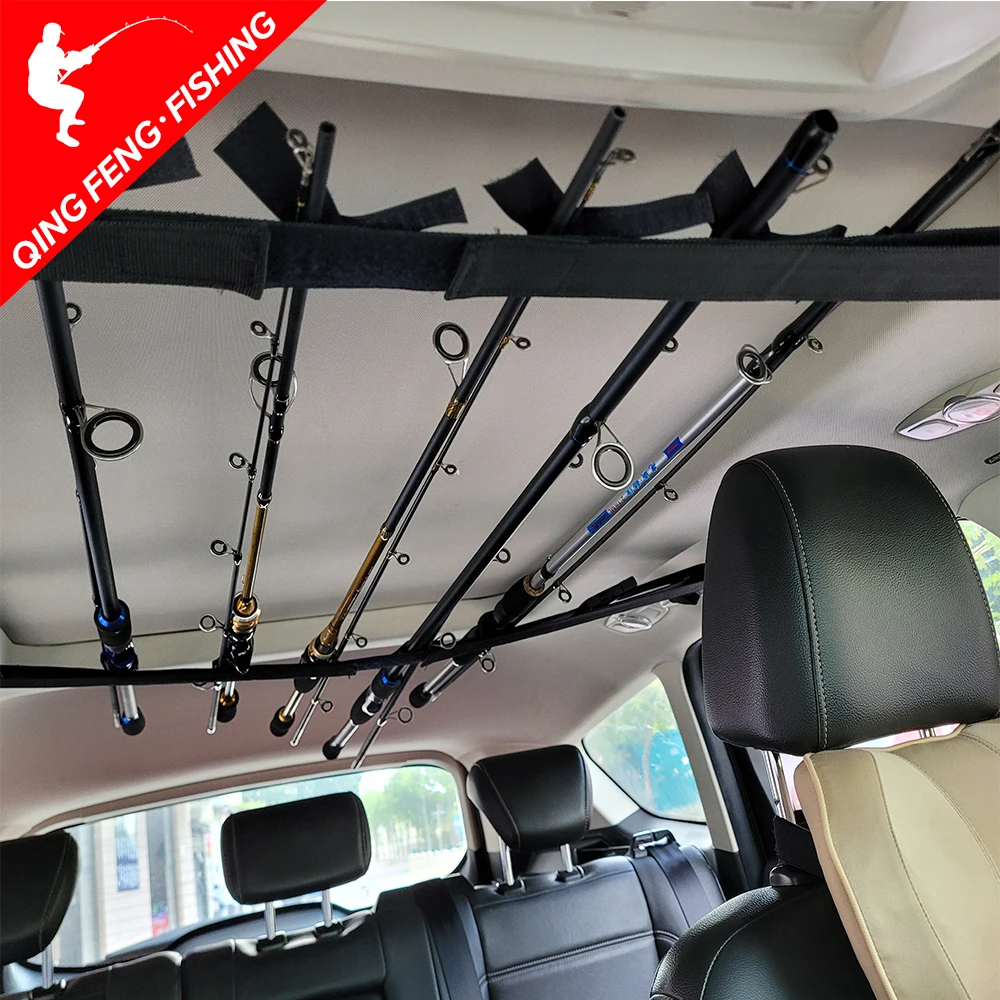 Adjustable-on-board-fishing-rod-holder-car-fixed-belt-Fishing-rod-strap ...