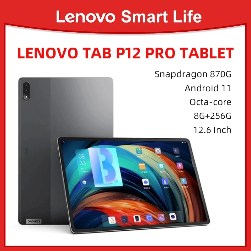 Lenovo-Tablet-Original-Tab-P12-Pro-WiFi-Octa-Core-Snapdragon-870-8GB ...