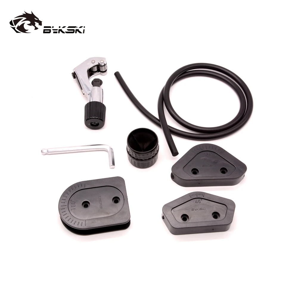 Bykski Kit de moldes de flexión de tubos duros, herramientas de sistema de refrigeración líquida ...
