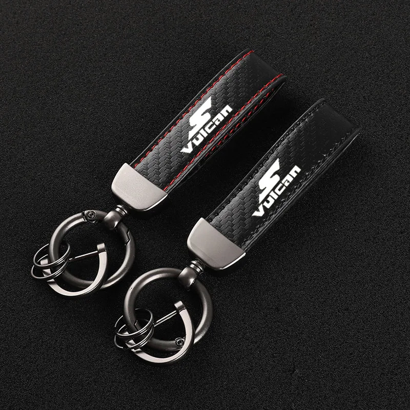 High-grade Carbon Fiber Motorcycle Keychain Holder Keyring For Kawasaki ...