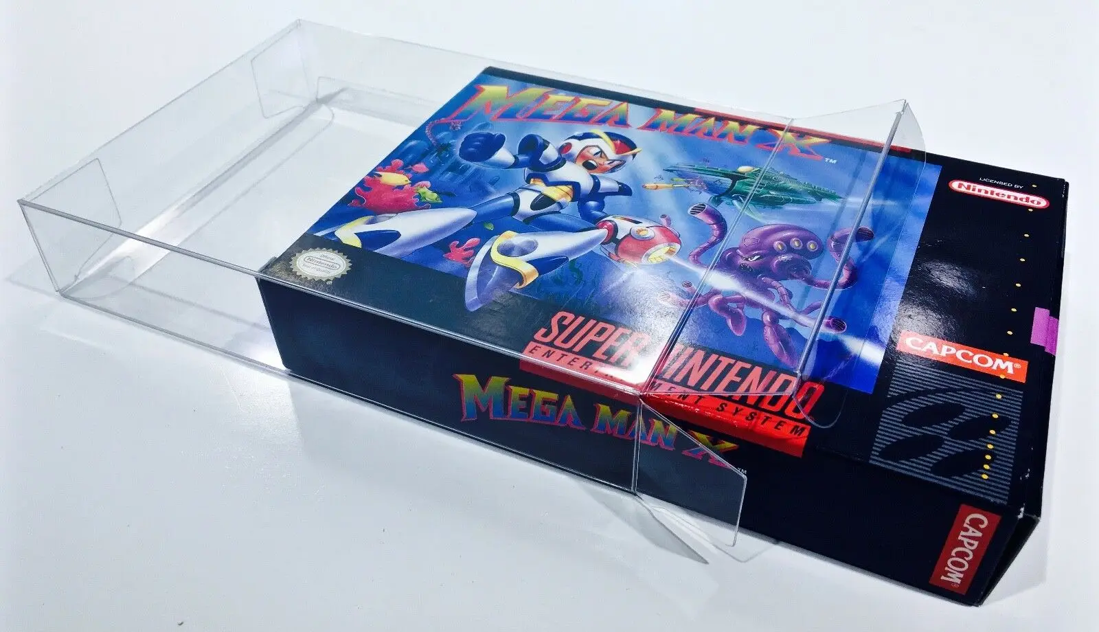 5 Box Protectors For SNES / N64 / ATARI JAGUAR Games Super Nintendo 64 ...