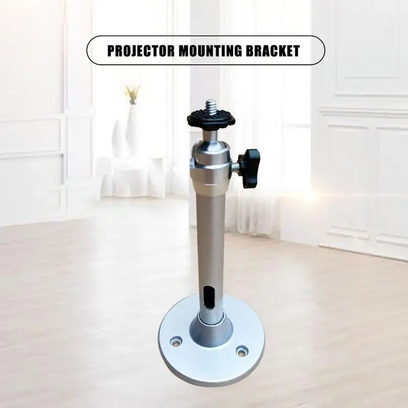 Projector-Holder-360-Degree-Adjustable-Ceiling-Projector-Mount-Bracket ...