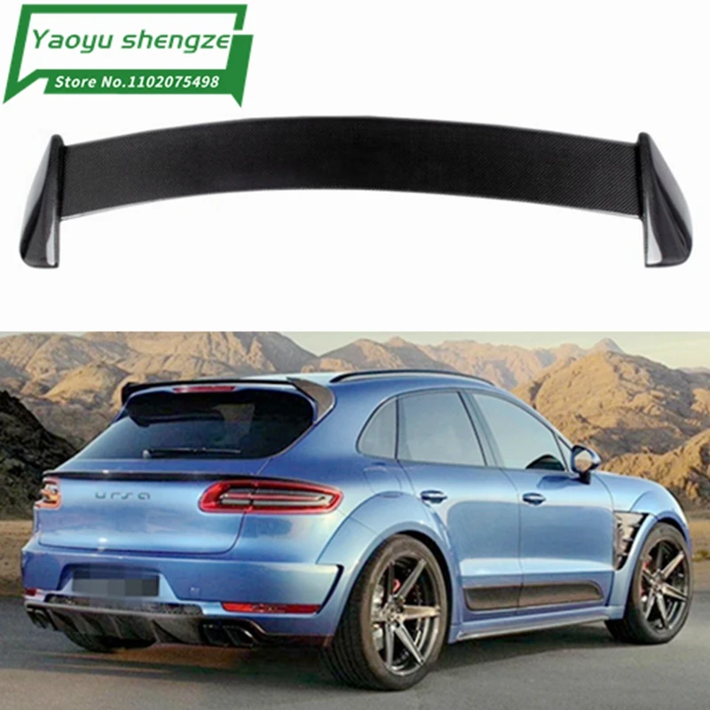 Carbon-Fiber-Rear-Roof-Spoiler-for-Porsche-Macan-Spoiler-2014-2018-Tail ...