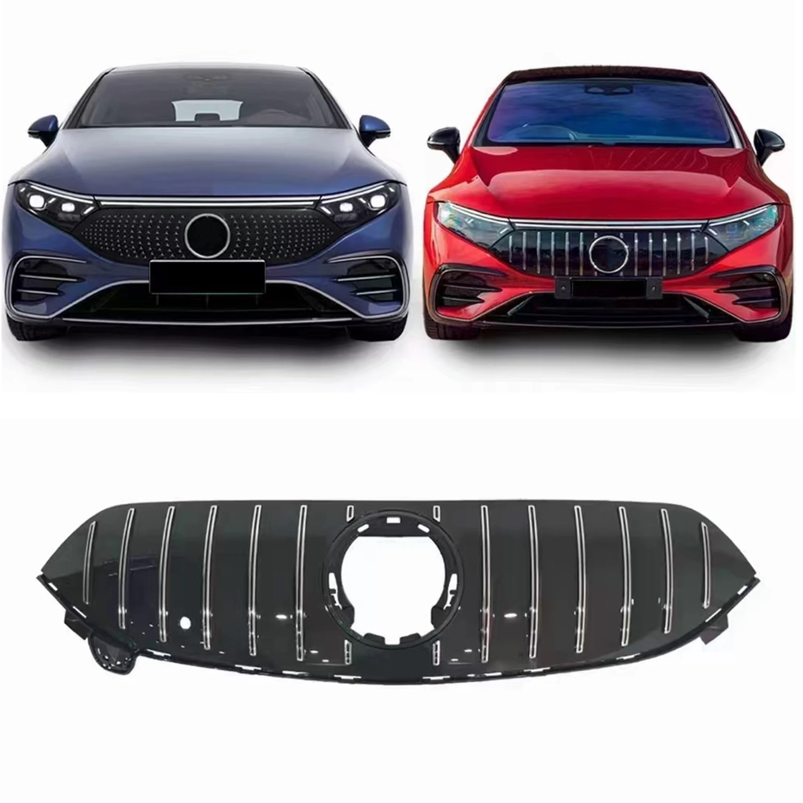 For-Mercedes-Benz-W297-V297-EQS-EQS450-EQS580-2022-2024-4-Door-Front ...